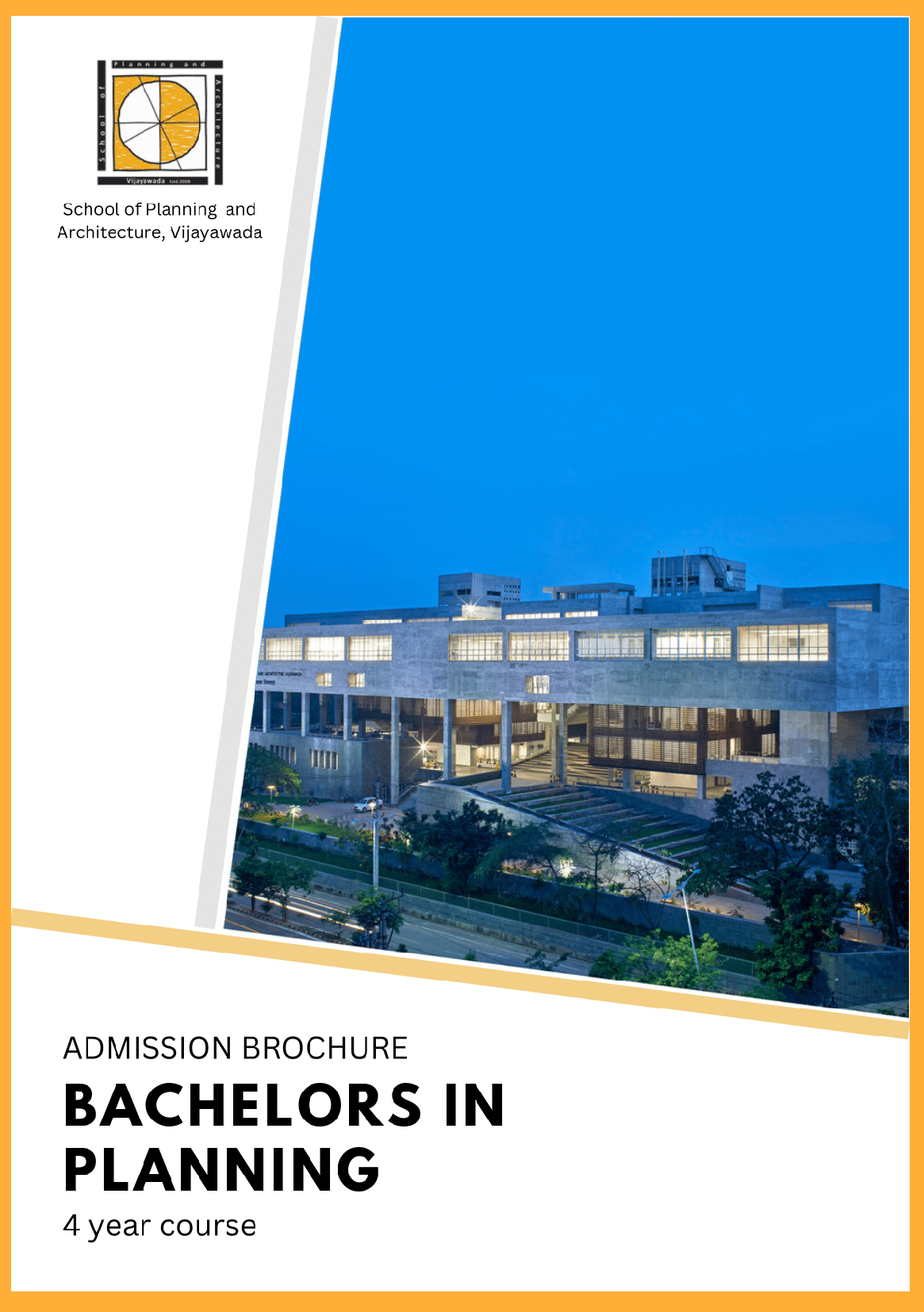 Course Structure and Brochures - Department of Planning | SPAV